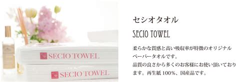 衛生商品事業 SANITATION SERVICE 株式会社セシオ