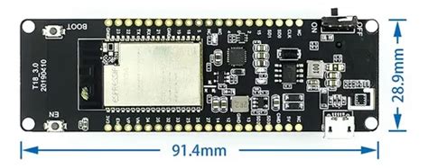 modulo desarrollo esp32 con portapila bateria 18650 arduino 28 102 en