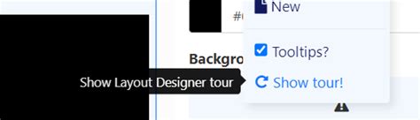 layout editor show tour option no longer needed · issue 3122 · xibosignage xibo · github