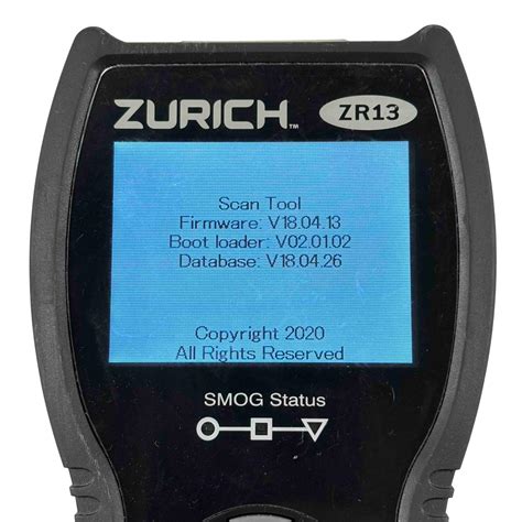 Zurich Zr13 Obd2 Corded Automotive Diagnostic Scan Tool