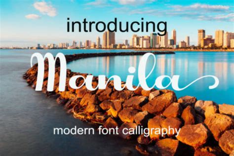 Manila Font Font Canyon