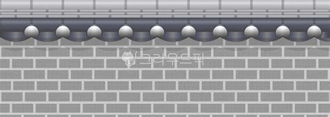 기와장 벽 전통 한옥 디자인소재 사진이미지일러스트캘리그라피 스트로크제이작가