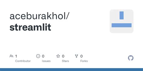 Streamlitmystreamlitpy At Main · Aceburakholstreamlit · Github