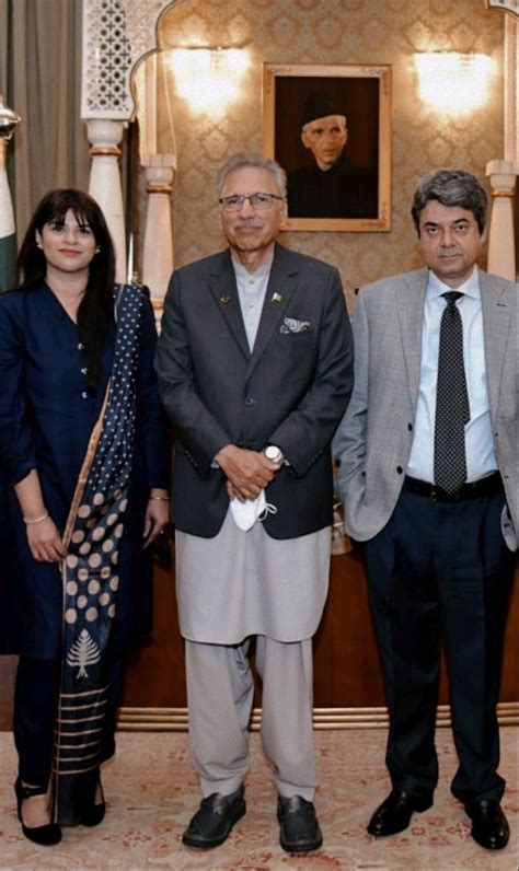 Marking International Womens Day With President Of Pakistan Dr Arif Alvi Federal Law Minister
