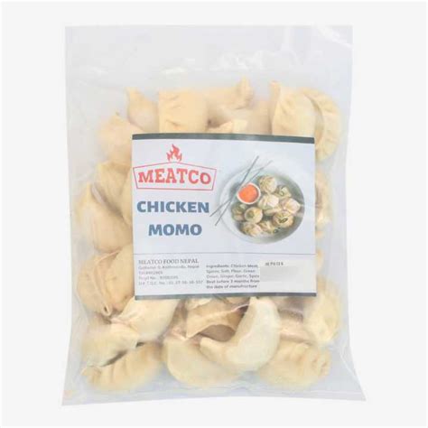 Meatco Frozen Frozen Chicken Momo 30 Pcs Np