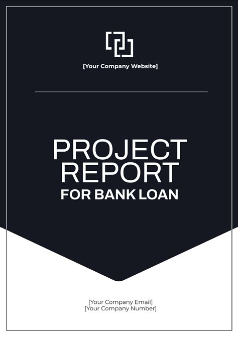 Free Project Report For Bank Loan Template To Edit Online