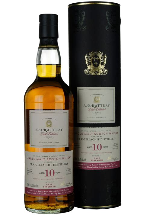 Craigellachie 2012 10 Year Old A D Rattray Single Cask 901031