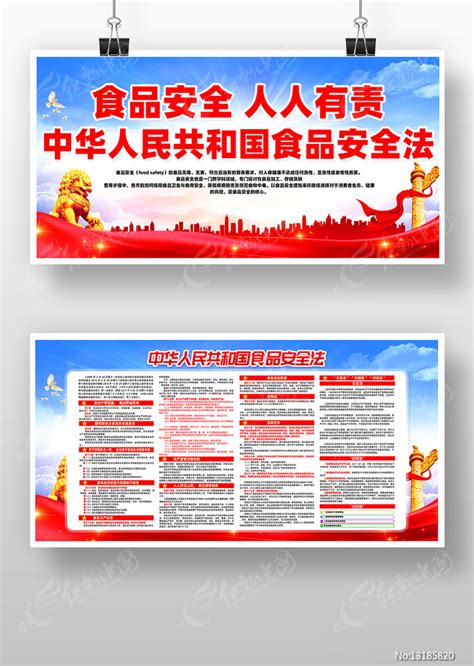 中华人民共和国食品安全法展板图片下载 红动中国