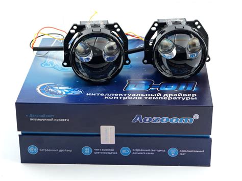 Светодиодные BiLED линзы (модули) Aozoom B-011 Laser