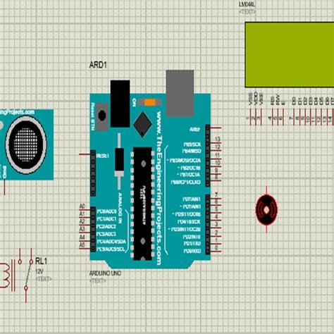 Designing The Circuit Of The Proteus Download Scientific Diagram