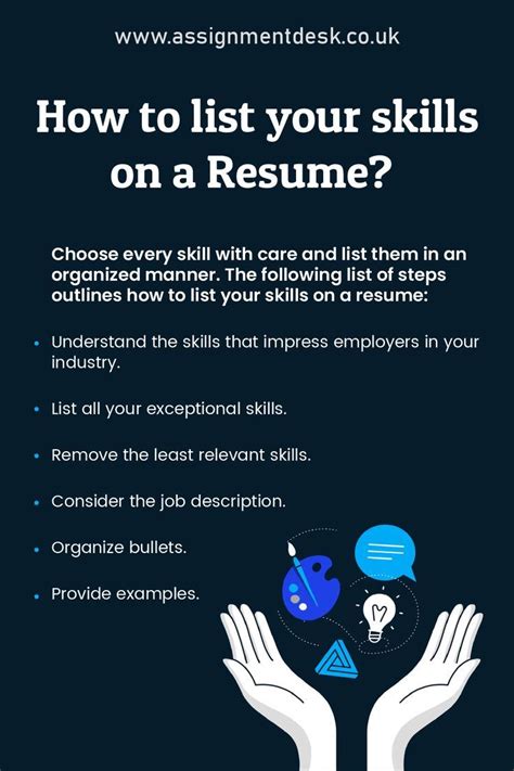 How To Add Skills To Your Resume Resume Writing Help In The Uk Artofit