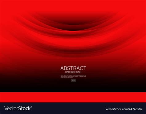 Red Abstract Background Wave Royalty Free Vector Image