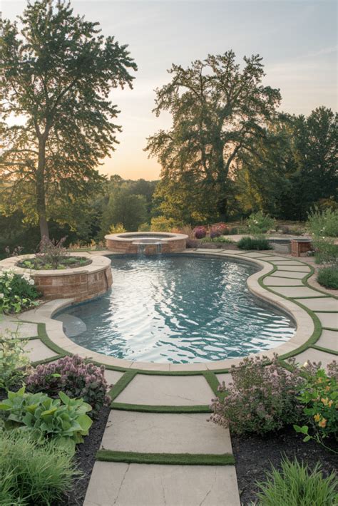 25 Stunning Pool Landscaping Ideas For A Backyard Oasis Lawn Knowledge