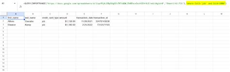 How To IMPORTRANGE With Conditions In Google Sheets Sheets For Marketers