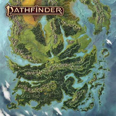 Pathfinder World Map