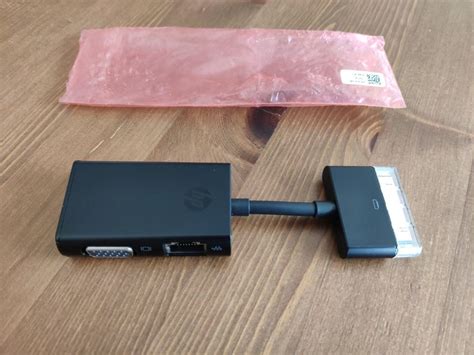Hp Adapter Dock Connector To Ethernet Vga Adapter Neu Gemäss Beschreibung In Visp Für Chf 1