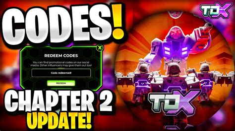 NEW All Working HALLOWEEN CHAPTER UPDATE CODES FOR TDX ROBLOX TOWER DEFENSE X CODES YouTube