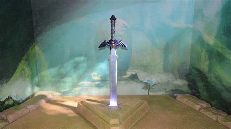 The Legend Of Zelda Master Sword Official Life Sized Replica Revealed