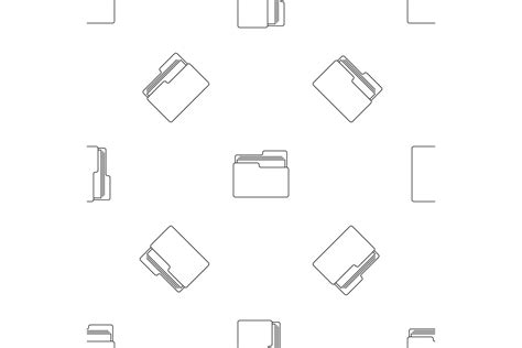 File Folder Pattern Seamless Vector By Anatolir56 TheHungryJPEG