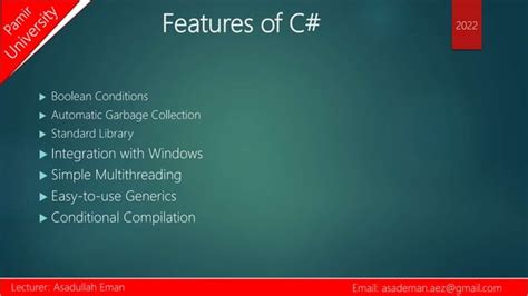 Csharp Programmingpptx