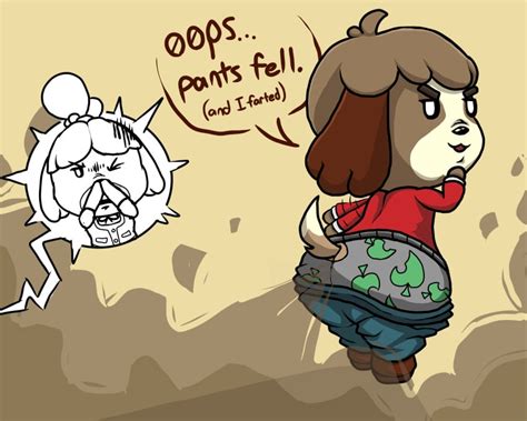 Rule 34 Animal Crossing Anthro Canine Canine Clothed Clothing Digby