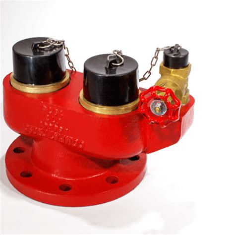 Breeching Inlet 2 Way 4 Inch وكلاء وموزعون لكبري ماركات انذار واطفاء الحريق