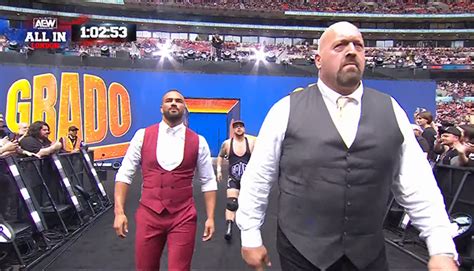 Paul Wight Anthony Ogogo Grado Aew All In