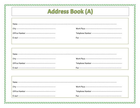 Address Book