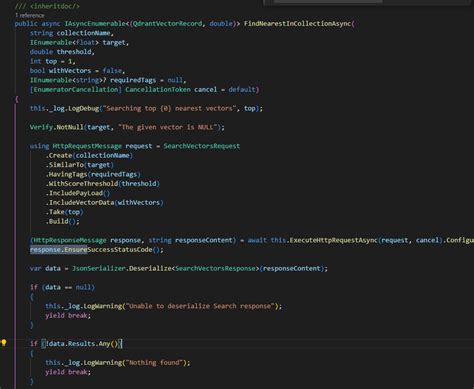 Inconsistent Handling In Qdrantvectordbclient Results In Copilot Sample App To Fail When Qdrant
