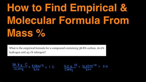 How To Find Molecular Formula