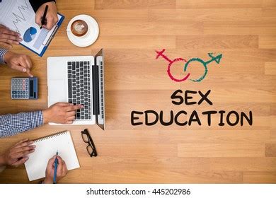 Sex Education Man Hand On Table Stock Photo Shutterstock