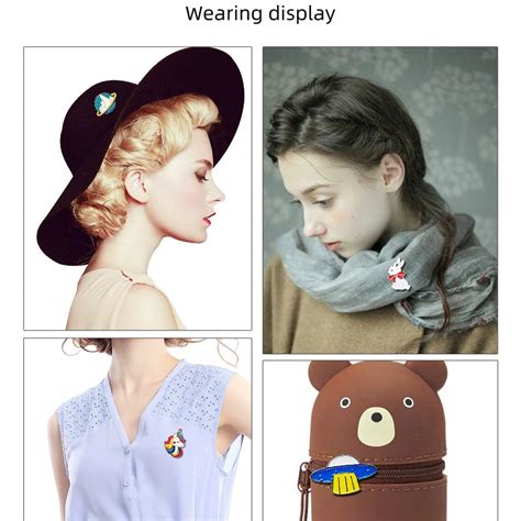 디즈니 미키 마우스 애니메이션 브로치 만화 겨울왕국 엘사 공주 배지 페인트 에나멜 핀 아크릴 배낭 금속 어린이 소녀 선물 액션 And 장난감 피규어 1