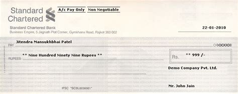 Ifsc Code For Standard Chartered Bank