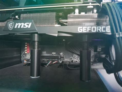 GPU Adjustable Anti Sag Bracket By James Surtees Download Free STL Model Printables Com