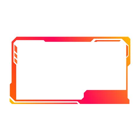 Hud Frames Futuristic Frame Gradient Futuristic Text Frame Scifi Frame Hud Gradient Hud