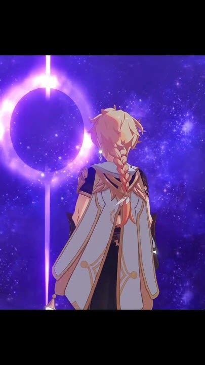 Aether Leaving With Abyss Mage And Leaving Lumine Behind Cinematic Cutscene Genshin Impact