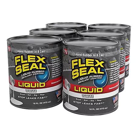 Flex Seal 14 Oz Gray Color Liquid Rubber Sealant Spray 6 Pack At
