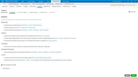 Upgrade Ise With Full Upgrade Method Cisco
