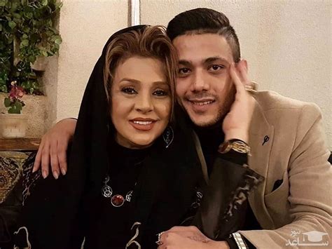 سکانسی از بازی نسرین مقانلو و پسر مرحومش در یک فیلم