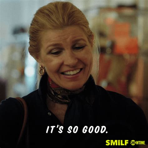 Connie Britton Smilf  By Showtime Find And Share On Giphy