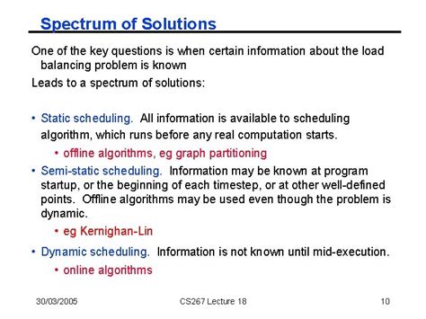 Cs 267 Applications Of Parallel Computers Load Balancing