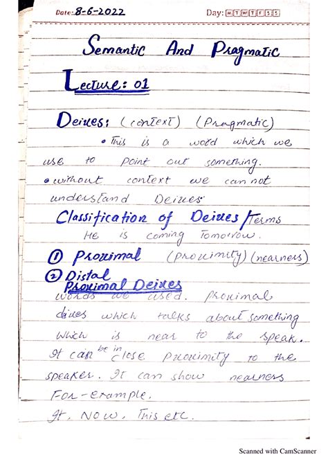 What Is Dixes And Its Types Lecture Notes English Language Docsity