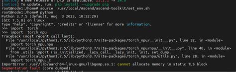 昇腾 执行import Torchnpu 报错 知乎