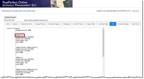 Changing The Color Of The Navigation Buttons