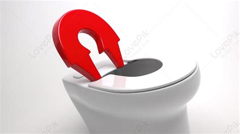 내부에 빨간색 물음표가 있는 3d 렌더링 변기를 갖춘 흰색 격리된 배경 음표 배경 자주하는 질문 배경 소변 배경 이미지 Hd 음표 자주하는 질문 소변 배경 사진