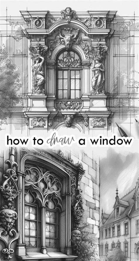 How To Draw A Window Easy Step By Step Art Tutorials Craft Mart