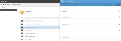 Configure Alert Logic Support Center