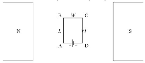 solved a flat rectangular loop of wire is placed between the