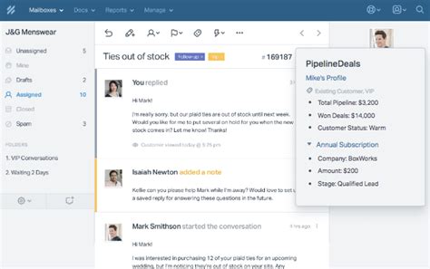 Help Scout Integration With Pipeline CRM