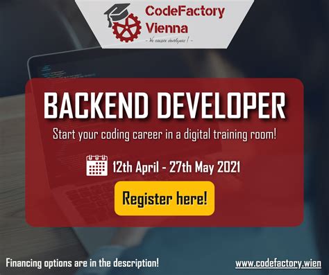 Start Your New Career As A Developer Codefactory Vienna